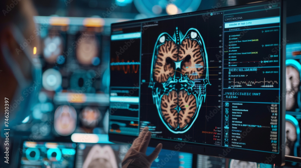 The user interface of an AIassisted diagnosis system displays the ... The user interface of an AIassisted diagnosis system displays the ...