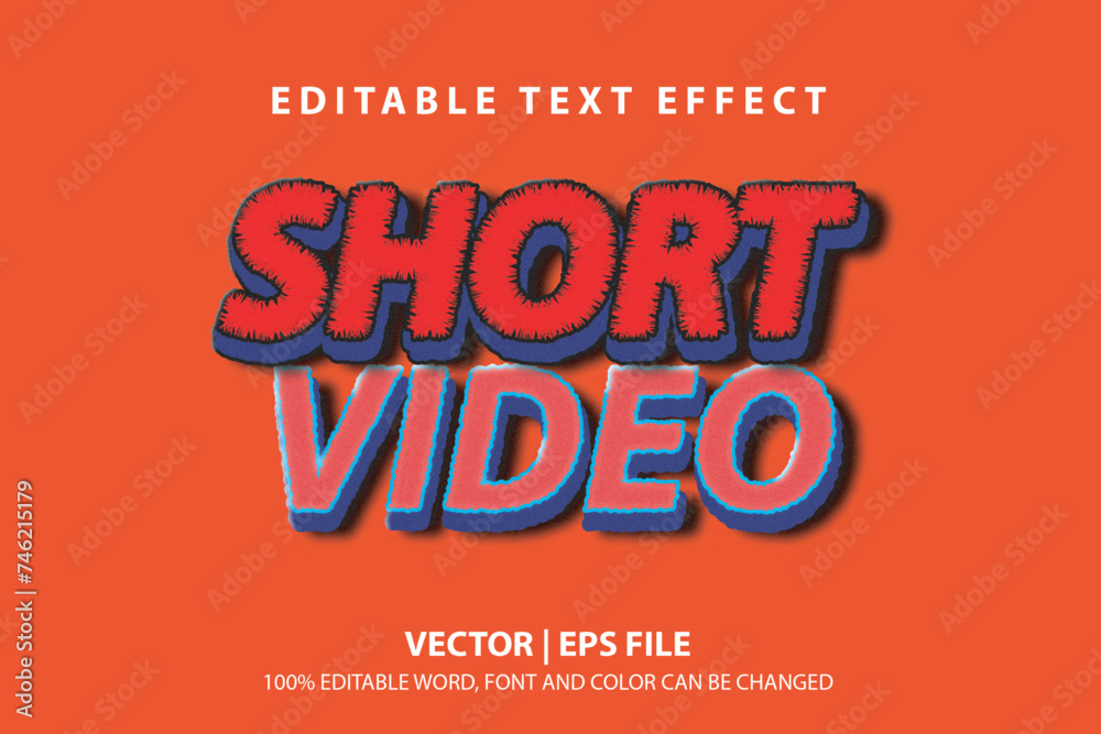 editable text effect short video font effect template for logo ...