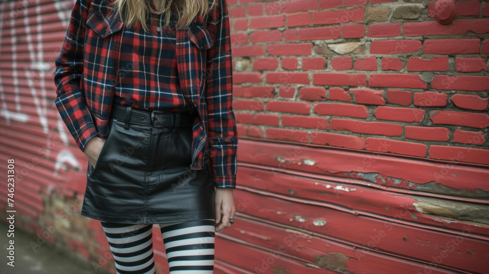 Get creative with your punk style by mixing and matching different ...