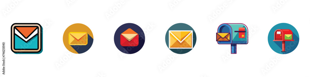 Mail icon, Mailbox icon, email icon, Mailbox outline icon, mailbox ...