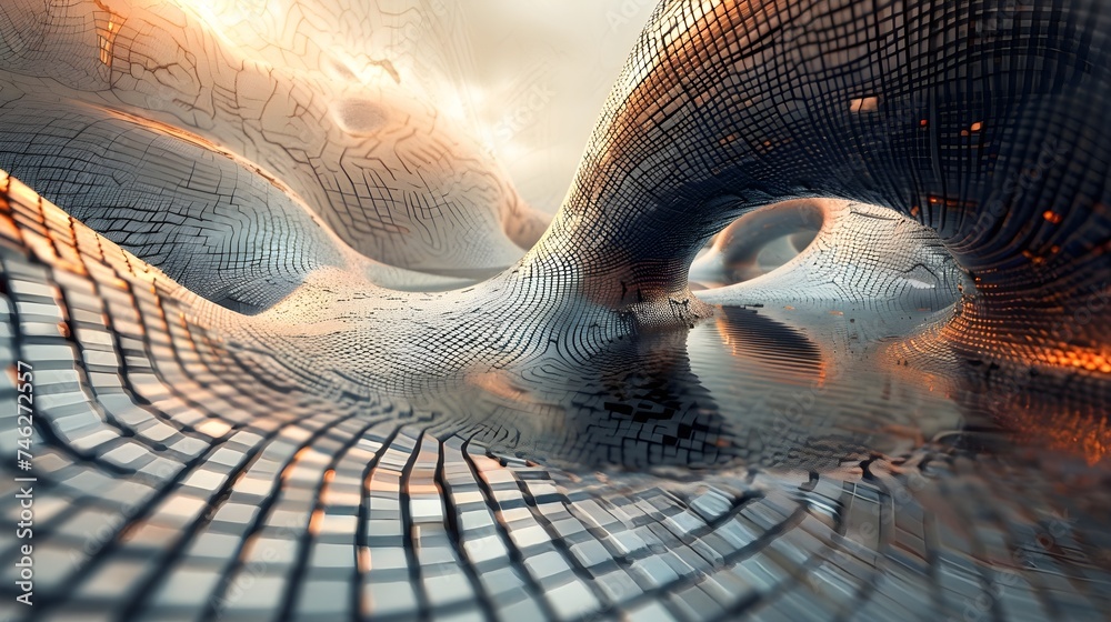 A Mathematical And Logical Visualization Of An Algorithm Operating Within The Azure Cloud