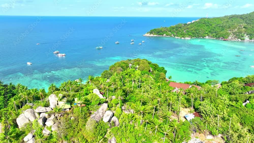 Koh Tao, Thailand, boasts stunning beaches, vibrant coral reefs, and a ...