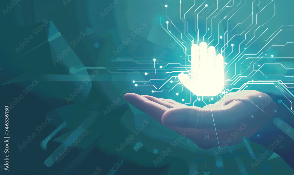 Clear simple concept illustration background, template, design on the ...