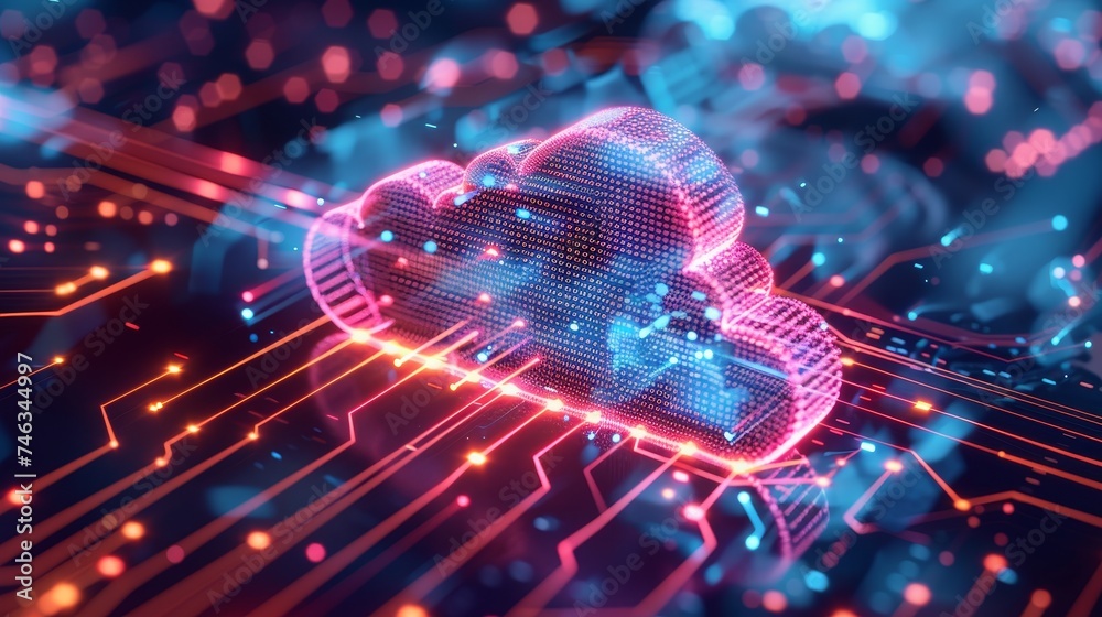 Showcase technology backgrounds where the digital and physical realms ...