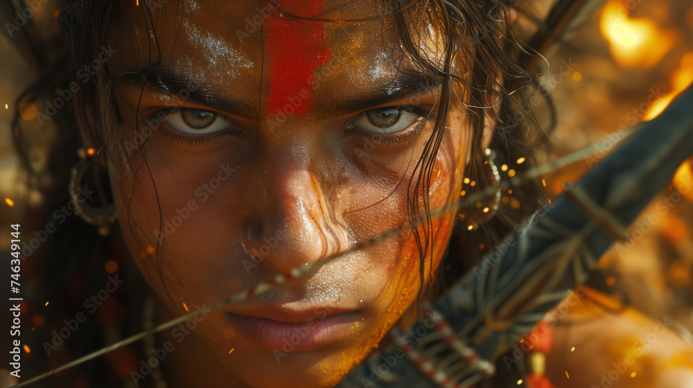 "Arjuna's Epic Journey: From Doubt to Determination, Illuminating the ...