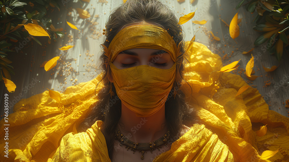The Blind Queen: Immortalizing Gandhari's Strength and Tragedy Through ...