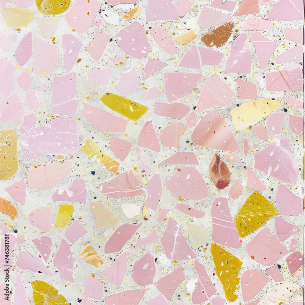 Seamless pink terrazzo texture cement pattern high resolution 4k ...