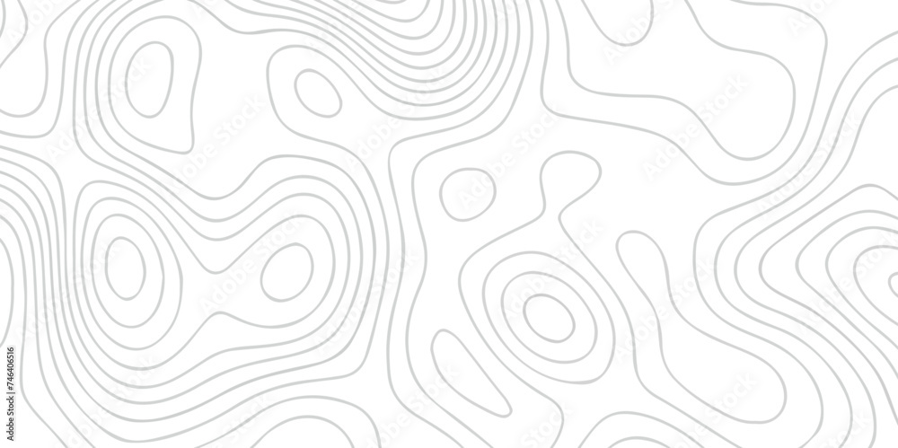 Black and white lines seamless Topographic map patterns, topography ...