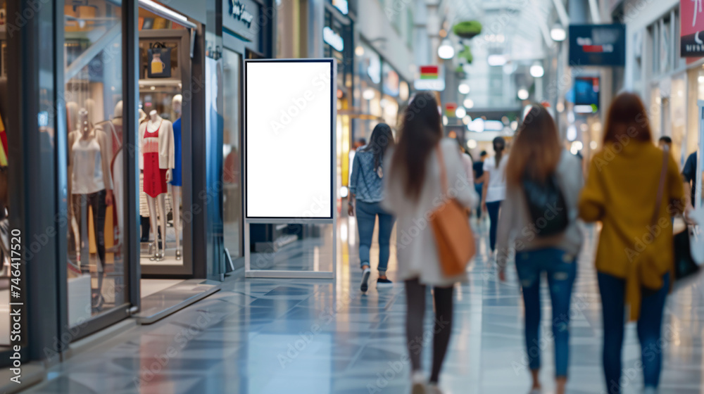 busy areas, districts, vertical and horizontal displays showcase ...