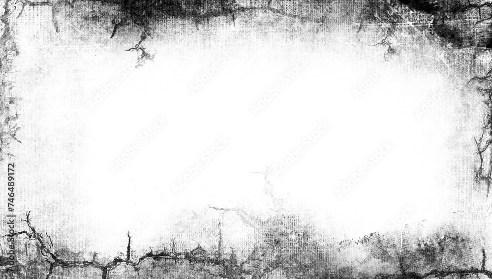 Old vintage film frame overlays texture. Overlays screen border ...