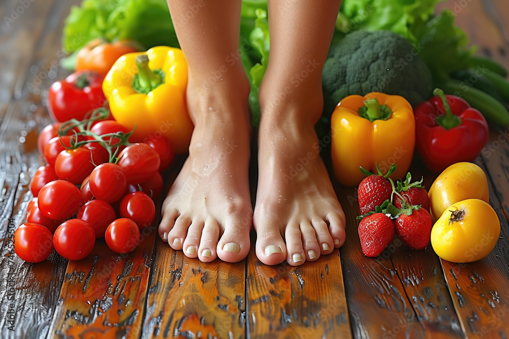 Healthy Eating: A woman struggling with their weight decides to ...