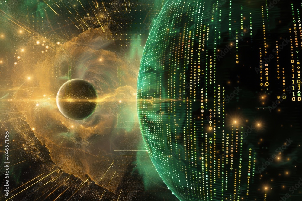 Illustrate the intrinsic connection between binary code and the ...