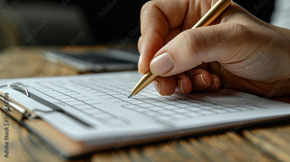 Assessment form, questionnaire, checklist and clipboard task management ...