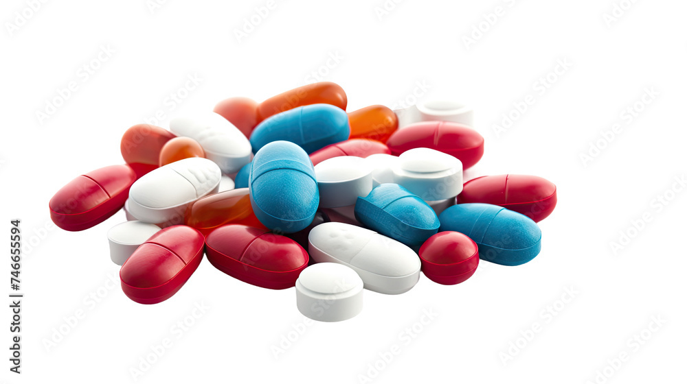 Winter Cold and Flu Relief Tablets PNG with Transparent Background ...