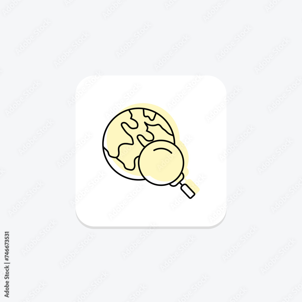 Explore icon, exploration, travel exploration, travel discovery ...