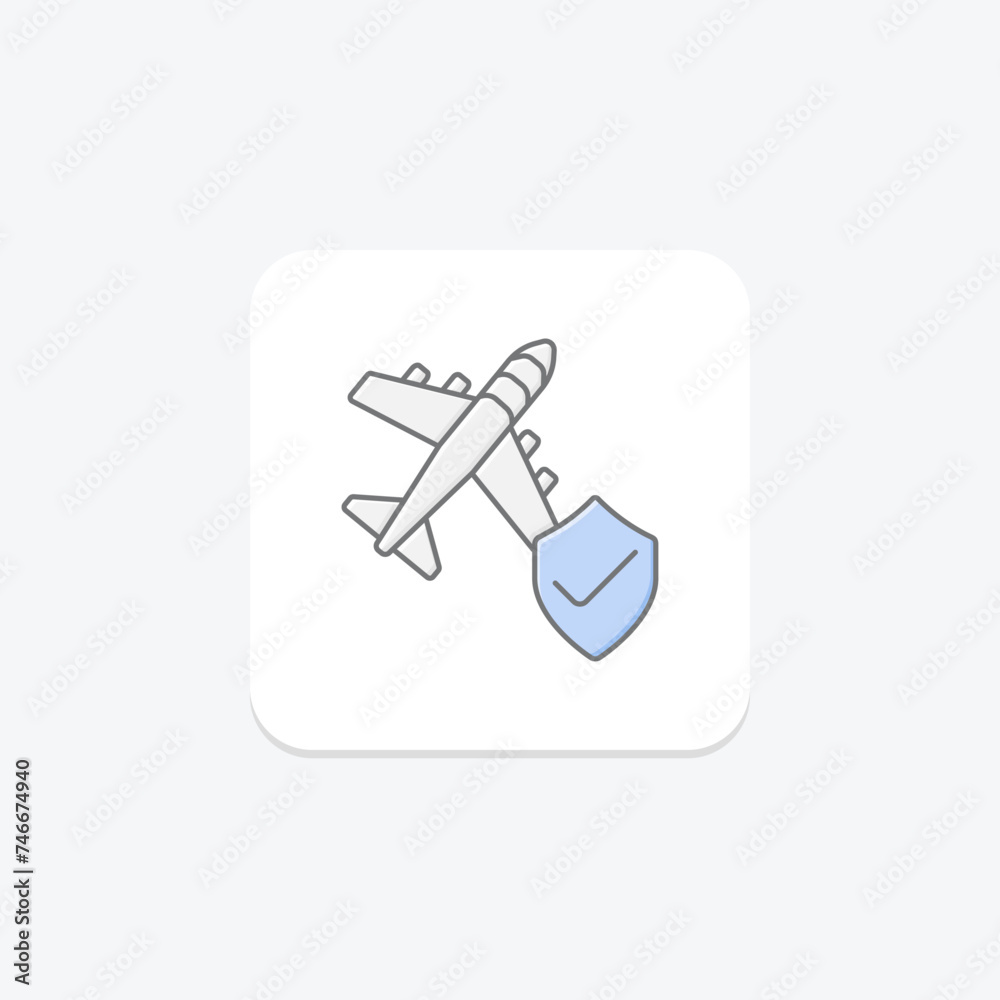 Travel Safety icon, travel safety, safety tips, travel safety tips ...