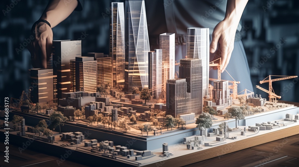 Innovative architecture and inventive civil engineering plan building ...