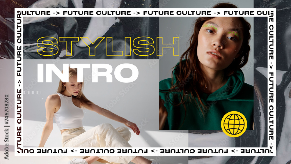 Dynamic Urban Media Opener Slideshow template contains 27 placeholders ...