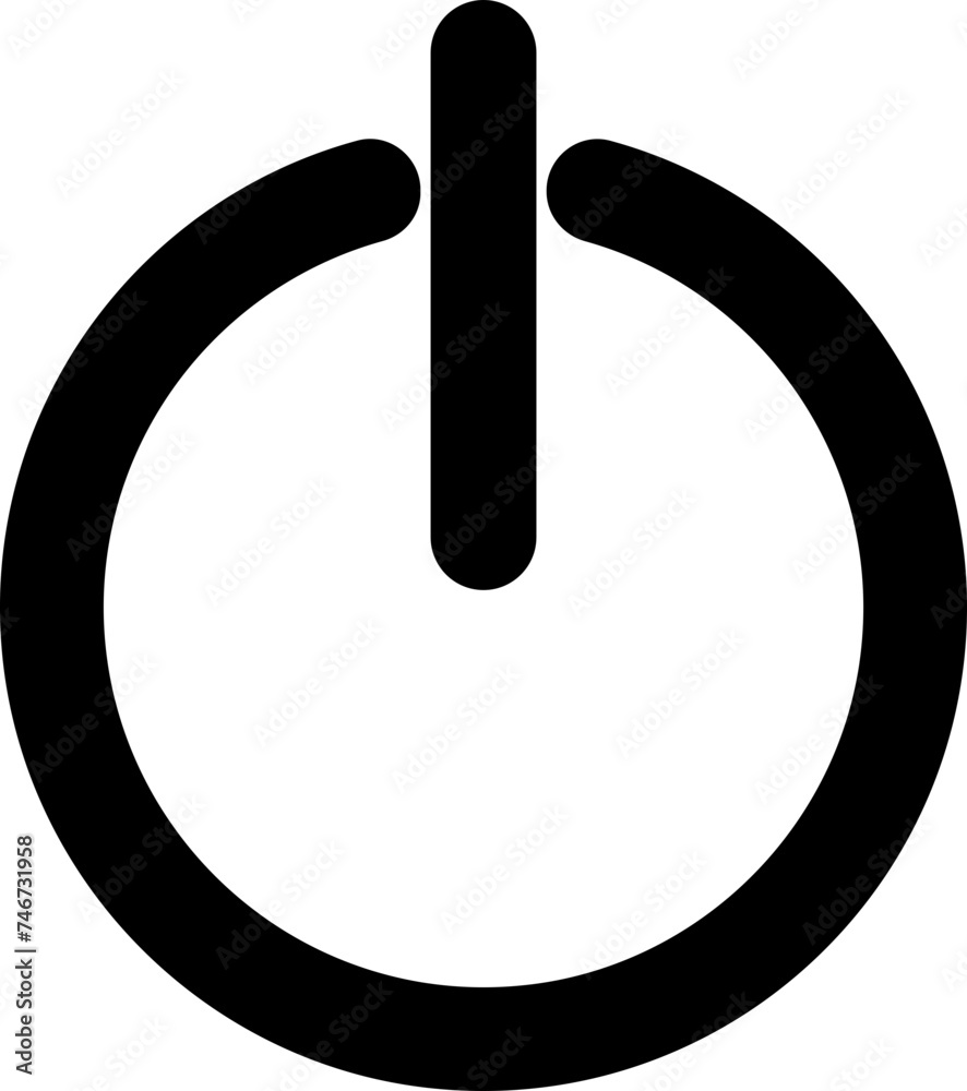 On, off Toggle Switch Buttons with Lettering Modern Devices User ...