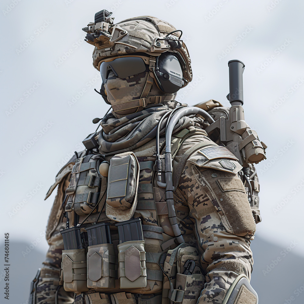Soldier, Future, Warfare, Technology, Robotics, Combat, Tactical, Army ...