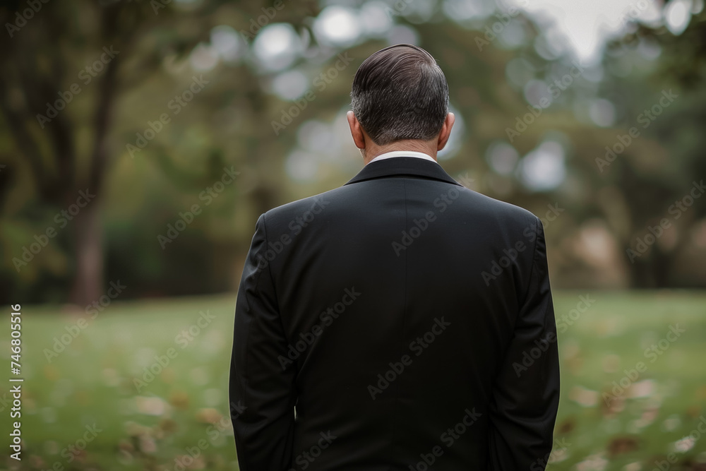 Funeral support. An attempt to console loved ones during mourning at ...