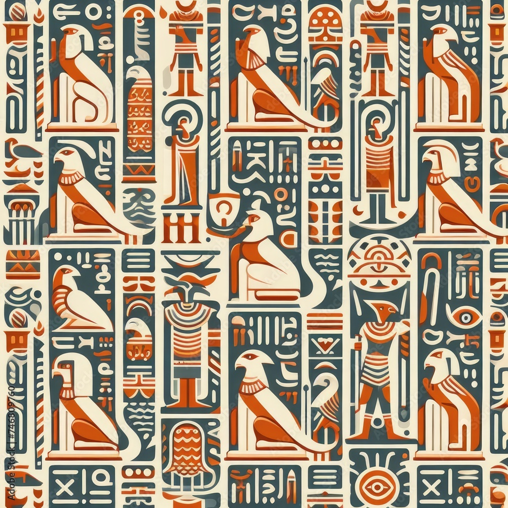 Egyptian Hieroglyph And Symbolancient Culture Sing And Symbol Ancient