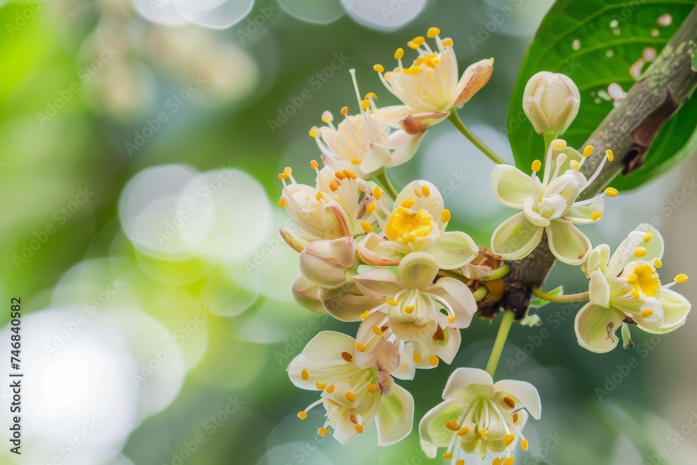 Clove flower known as cengkih cengkeh Syzygium aromaticum and Eugenia ...