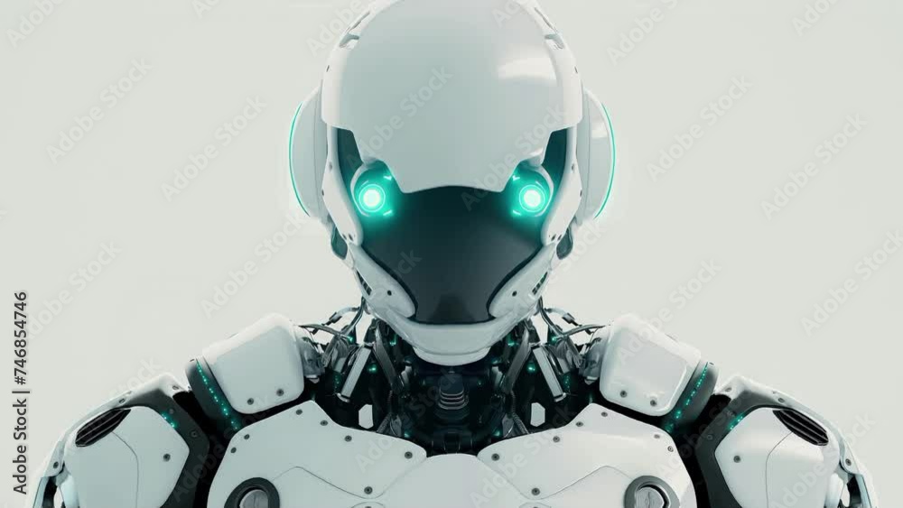 robot cyborg - black and white robot - screen robot arm - robot cyborg ...