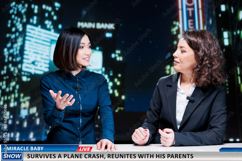 Reporters surprised about miracle events, baby reunites with his family ...