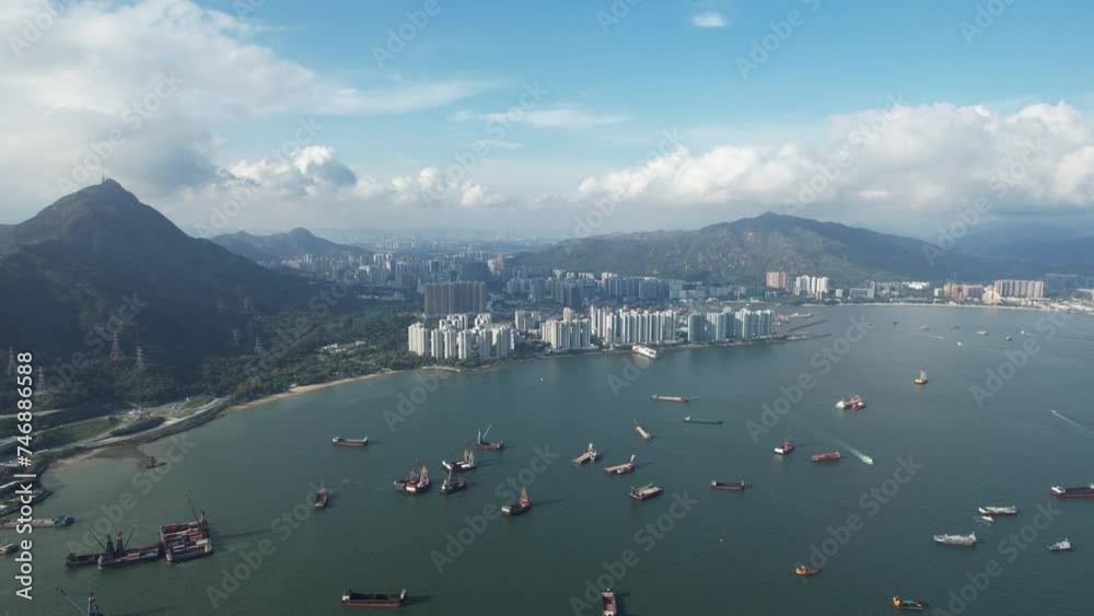 Tuen Mun–Chek Lap Kok Link The roundabout of the Harbor Tunnel ...