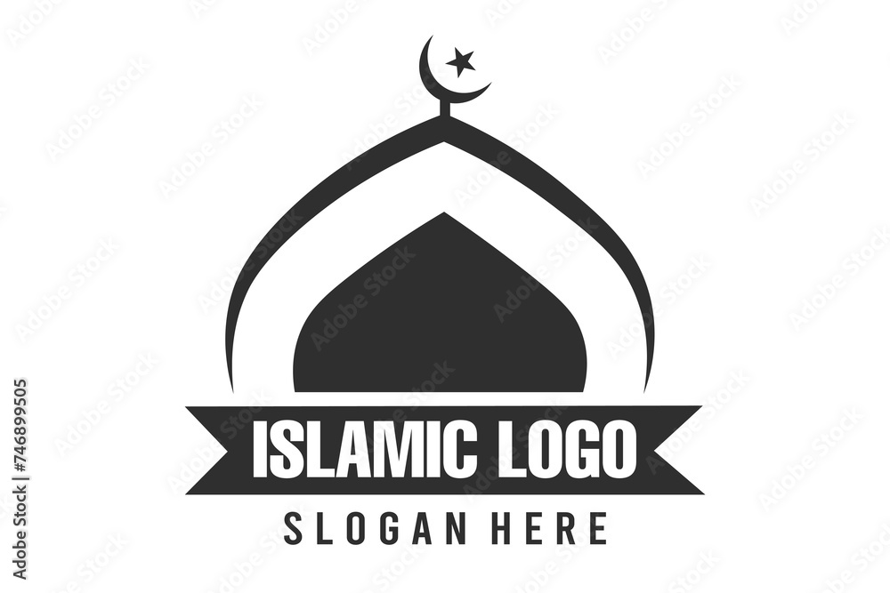 Islamic Logo Design, Modern Islamic Emblem for Branding, Unique Islamic ...