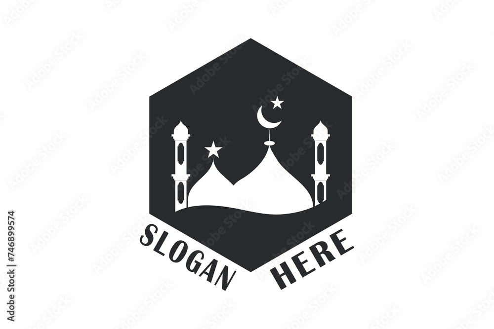 Islamic Logo Design, Modern Islamic Emblem for Branding, Unique Islamic ...