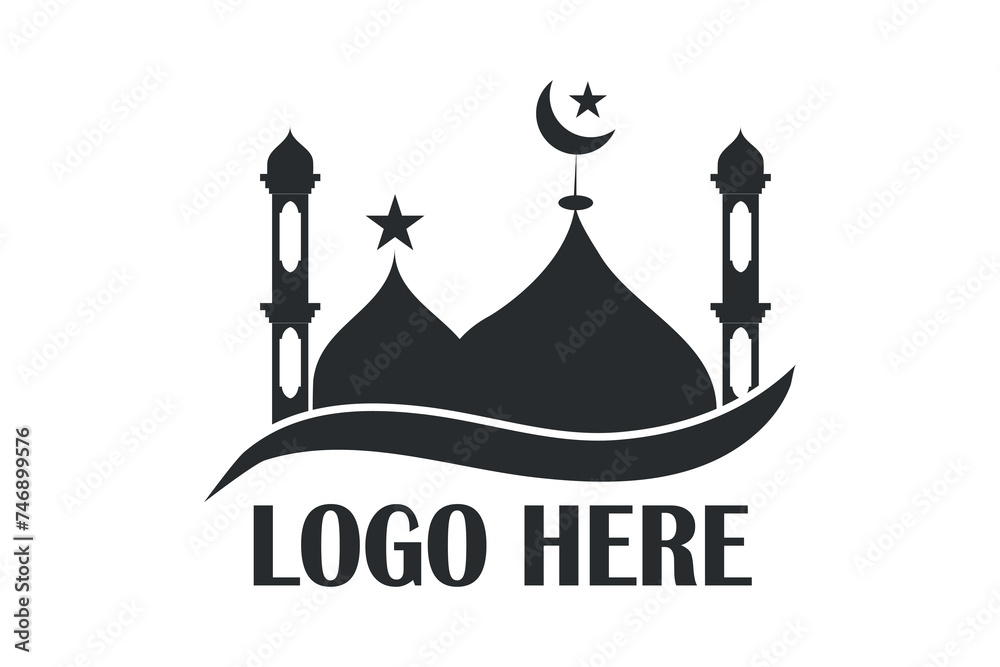 Islamic Logo Design, Modern Islamic Emblem for Branding, Unique Islamic ...