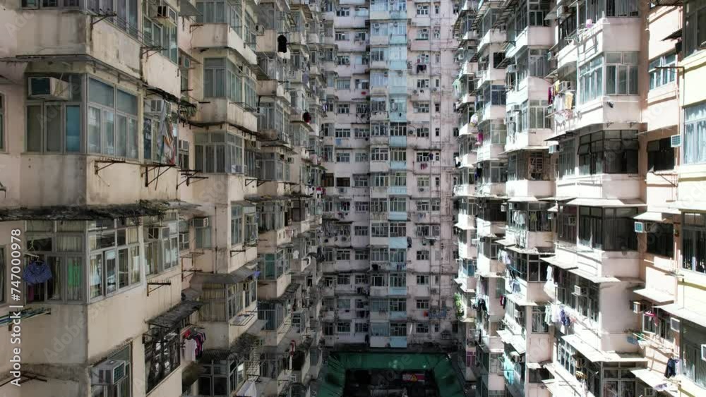 Monster building Montane Mansion in Quarry Bay Hong Kong, consists of ...
