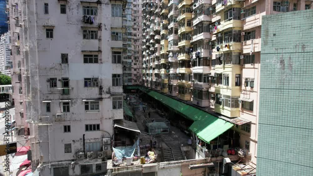 Monster building Montane Mansion in Quarry Bay Hong Kong, consists of ...