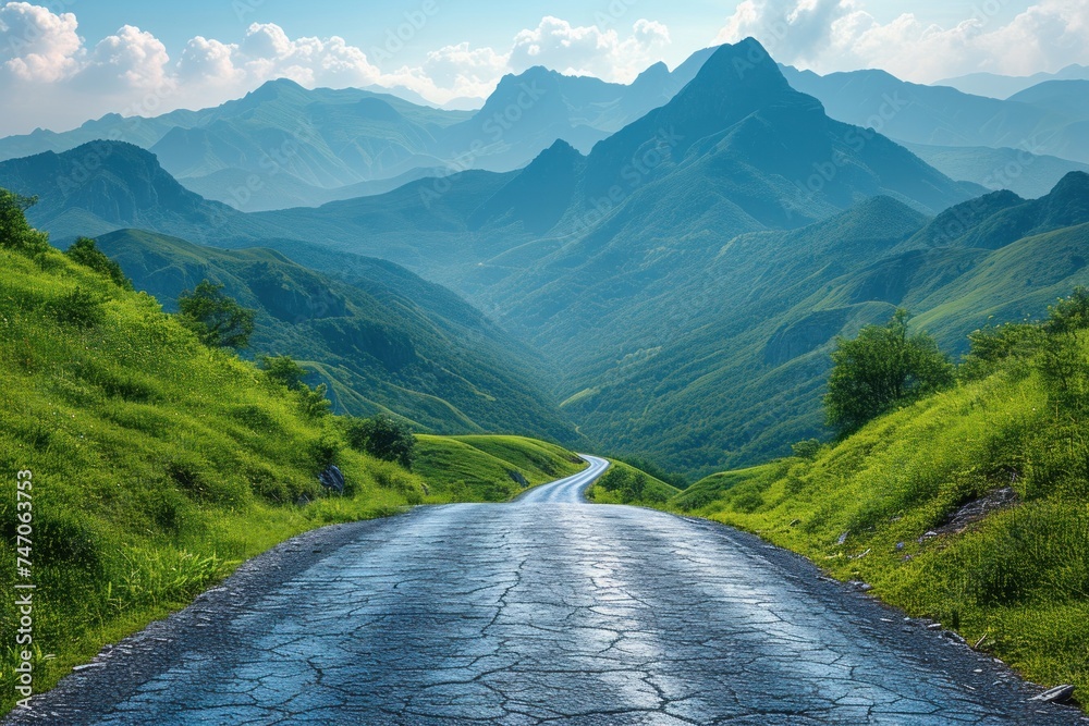 Immersion in nature: a road to the mountains that invites you to meet ...