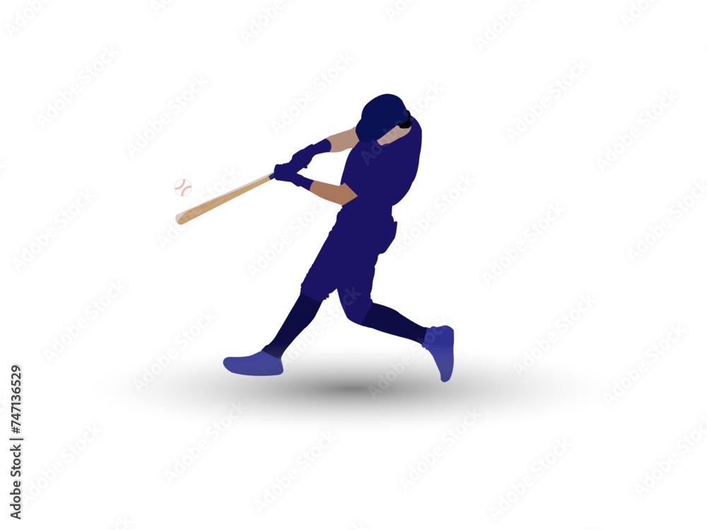 baseball player vector design and clipart. good use for symbols, logos ...