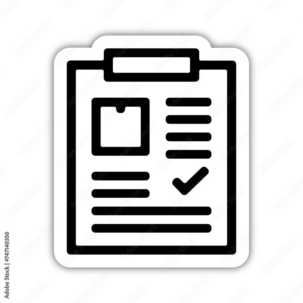 Icones symbole logo fice profil cv ok valide gras relief Stock Vector ...