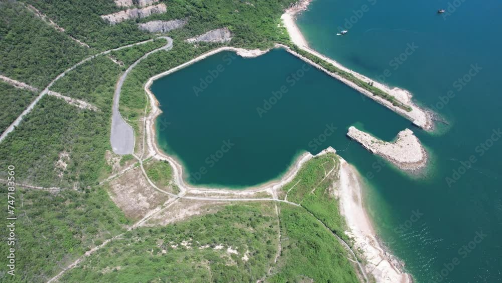 Shek O Quarry is a deactivated quarry in Hong Kong was infused with ...