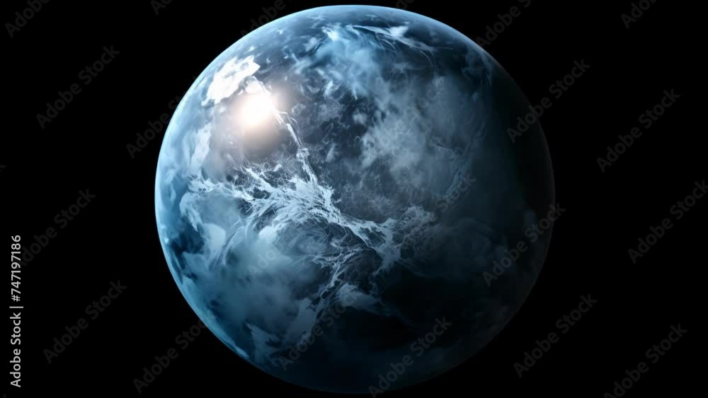 Habitable exoplanet similar to Earth and suitable for human life ...