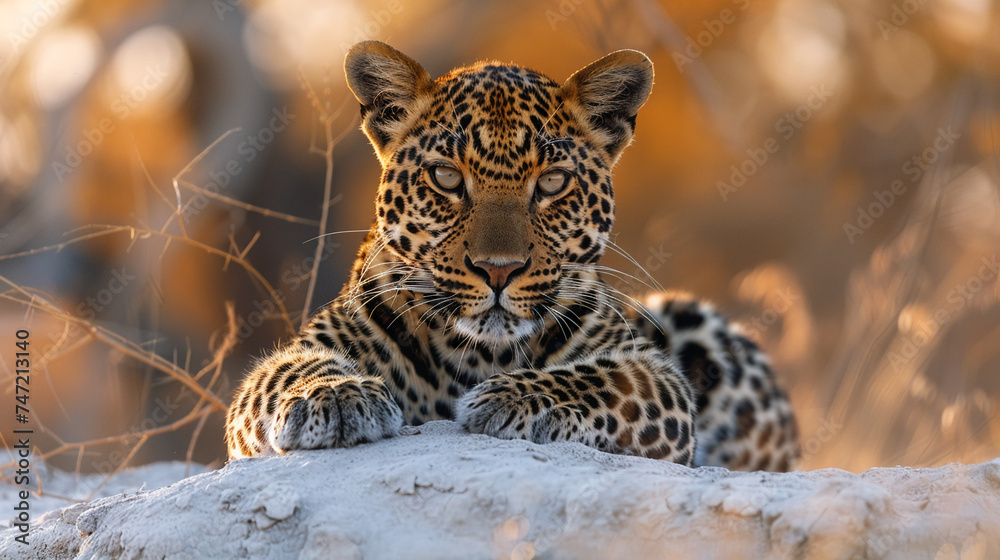 wildlife photography, authentic photo of a leopard in natural habitat ...