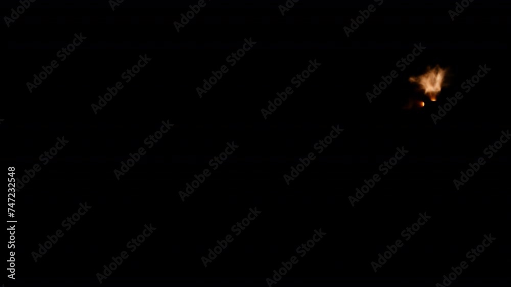 Realistic Muzzle flashes straight fire montage with smoke effect ...