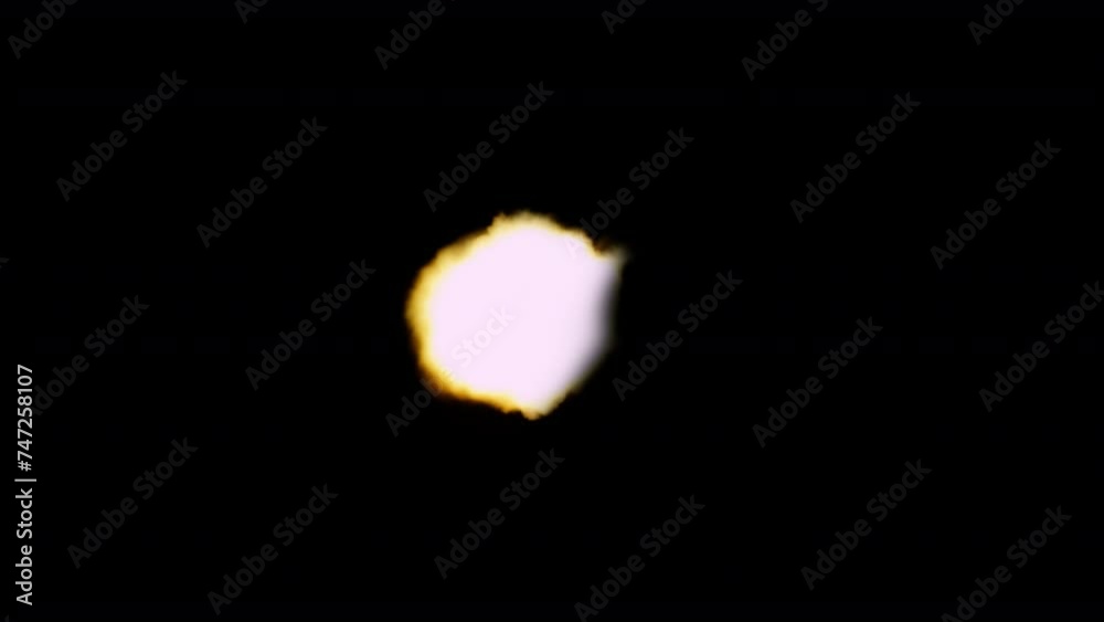 Realistic Muzzle flashes straight fire montage with smoke effect ...