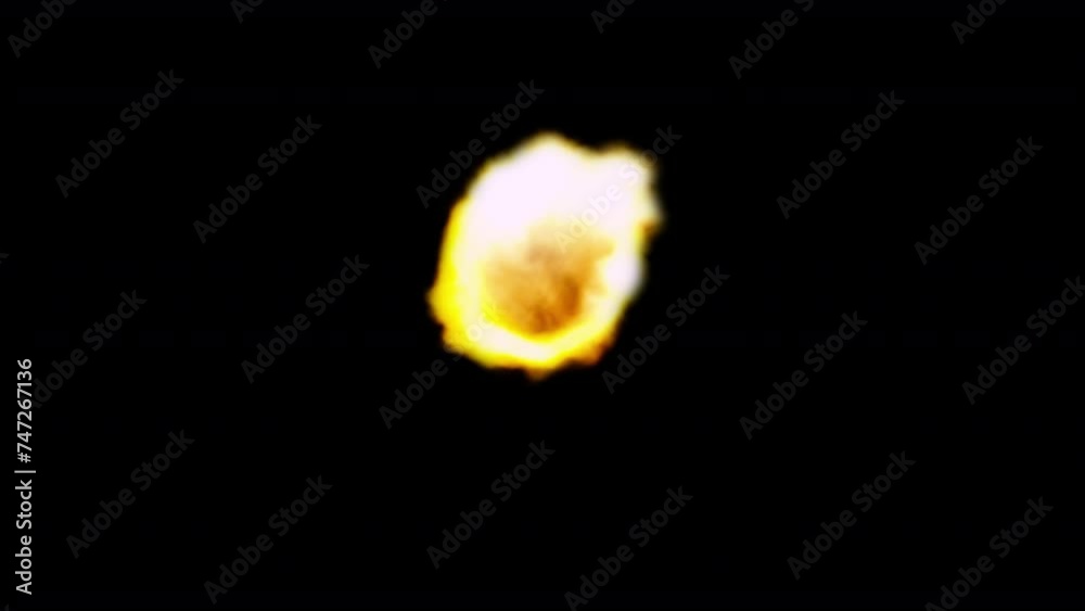Realistic Muzzle flashes straight fire montage with smoke effect ...