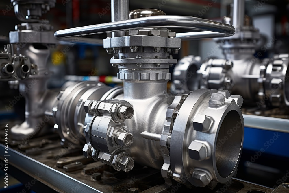 Detailed Image of a Steam Trap Equipment Used in Industrial Steam ...