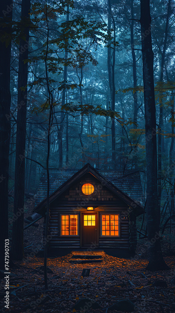 Cabin, Forest, Woods, Hut, Cottage, Shelter, Nature, Wilderness ...