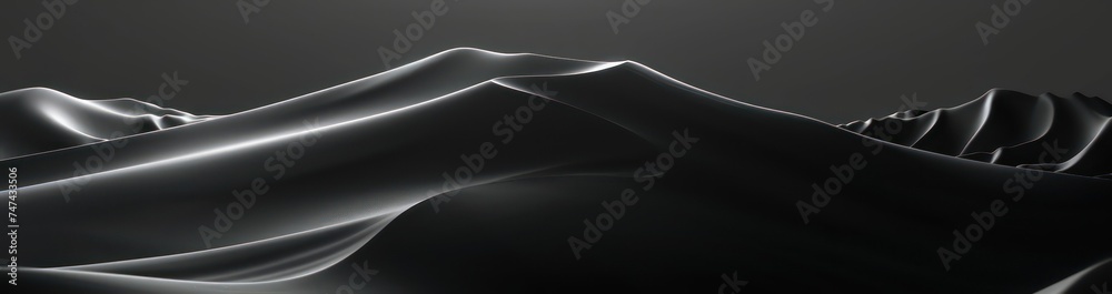 black image with wavy lines, dark gray and light gray, , back button ...