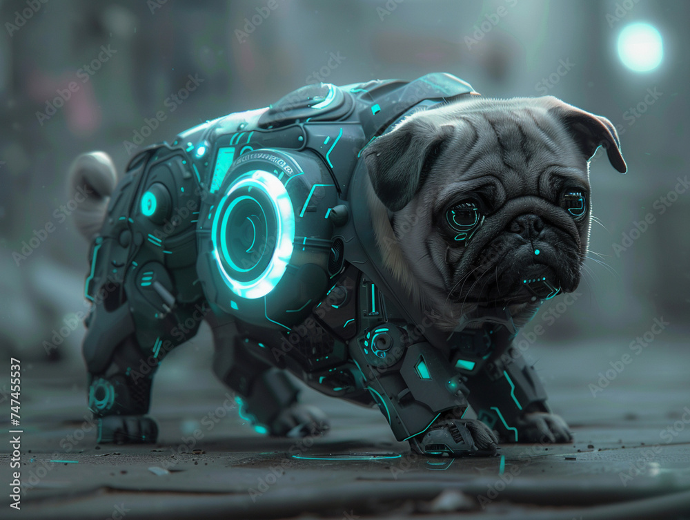 Step into a futuristic world where even the most beloved companions ...