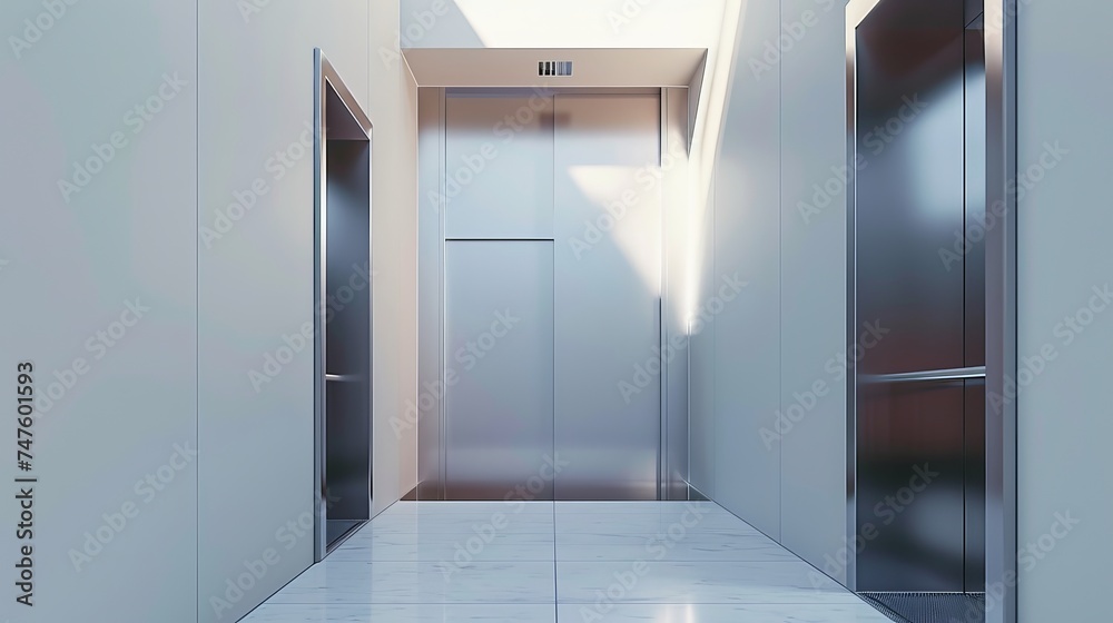 Lift, object photograph, isolated white background. Elevator Stock ...