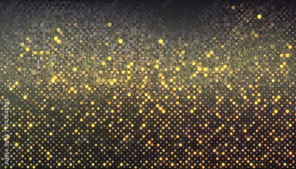 Pattern composed of dots, give a sense of gradient and depth due to the ...